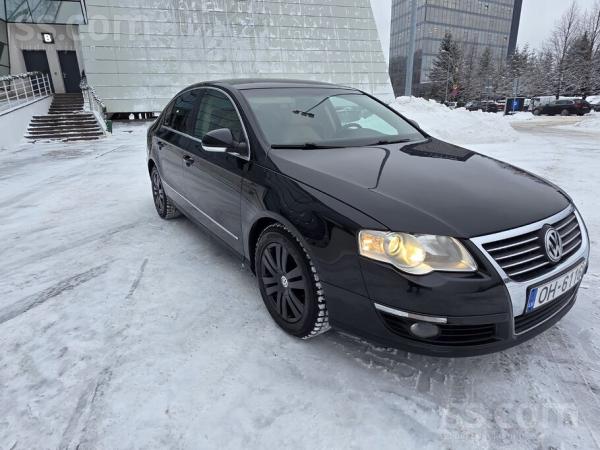 Black Volkswagen Passat B6 2007 in Riga, with an engine capacity of 2.00 L and mileage of 267 thousand km for 1700 €, photo 2 on AUTOMOTO.COM.LV
