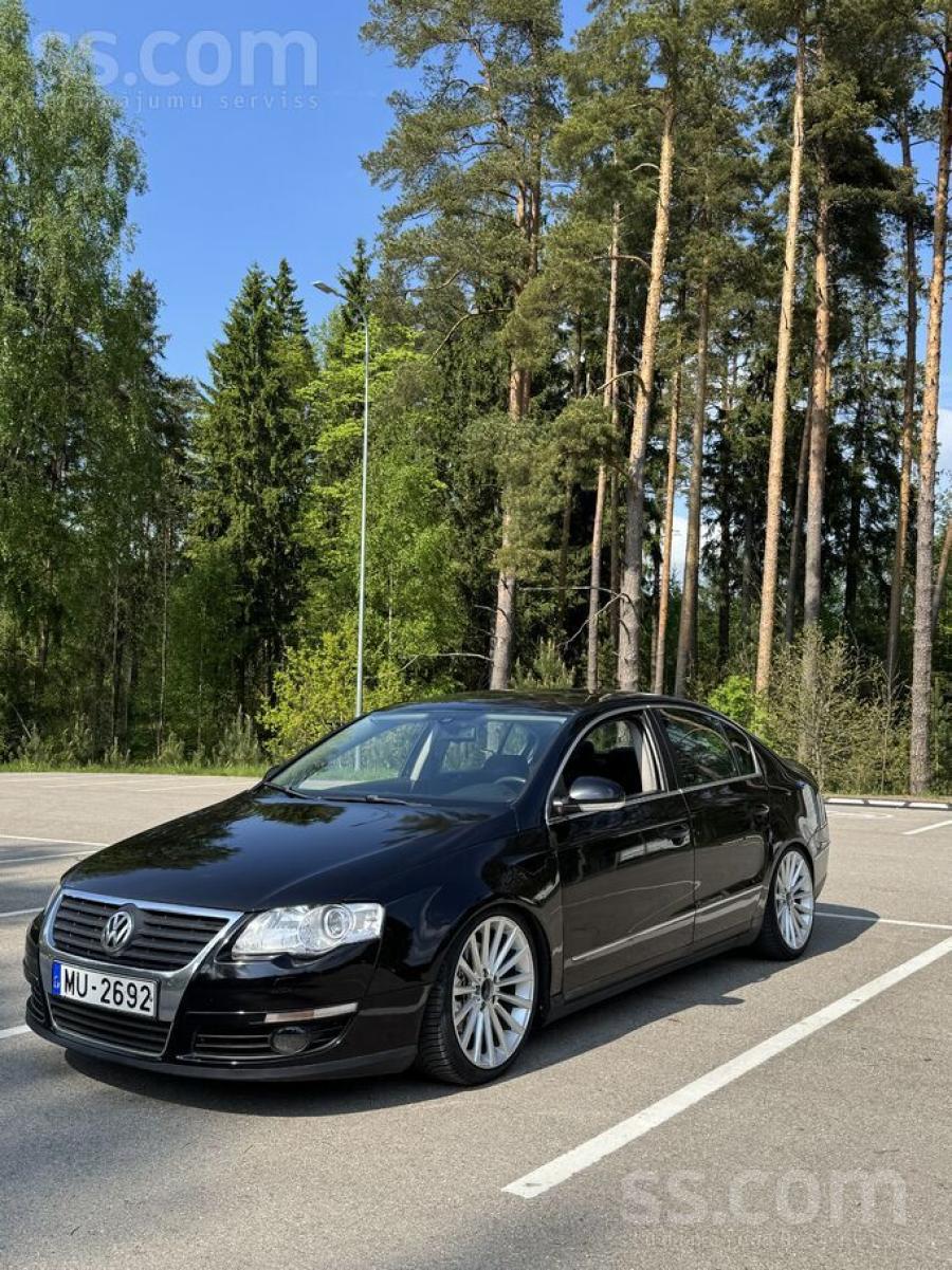 Melns Volkswagen Passat B6 2007 Rīga, ar dzinēja tilpumu 1.90 L un nobraukumu 389 tūkst. km par 1500 €, foto 1 vietnē AUTOMOTO.COM.LV