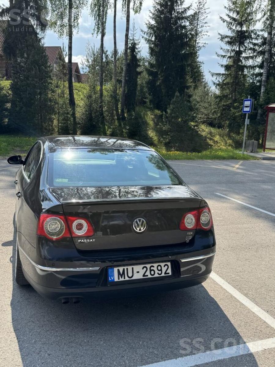 Melns Volkswagen Passat B6 2007 Rīga, ar dzinēja tilpumu 1.90 L un nobraukumu 389 tūkst. km par 1500 €, foto 5 vietnē AUTOMOTO.COM.LV
