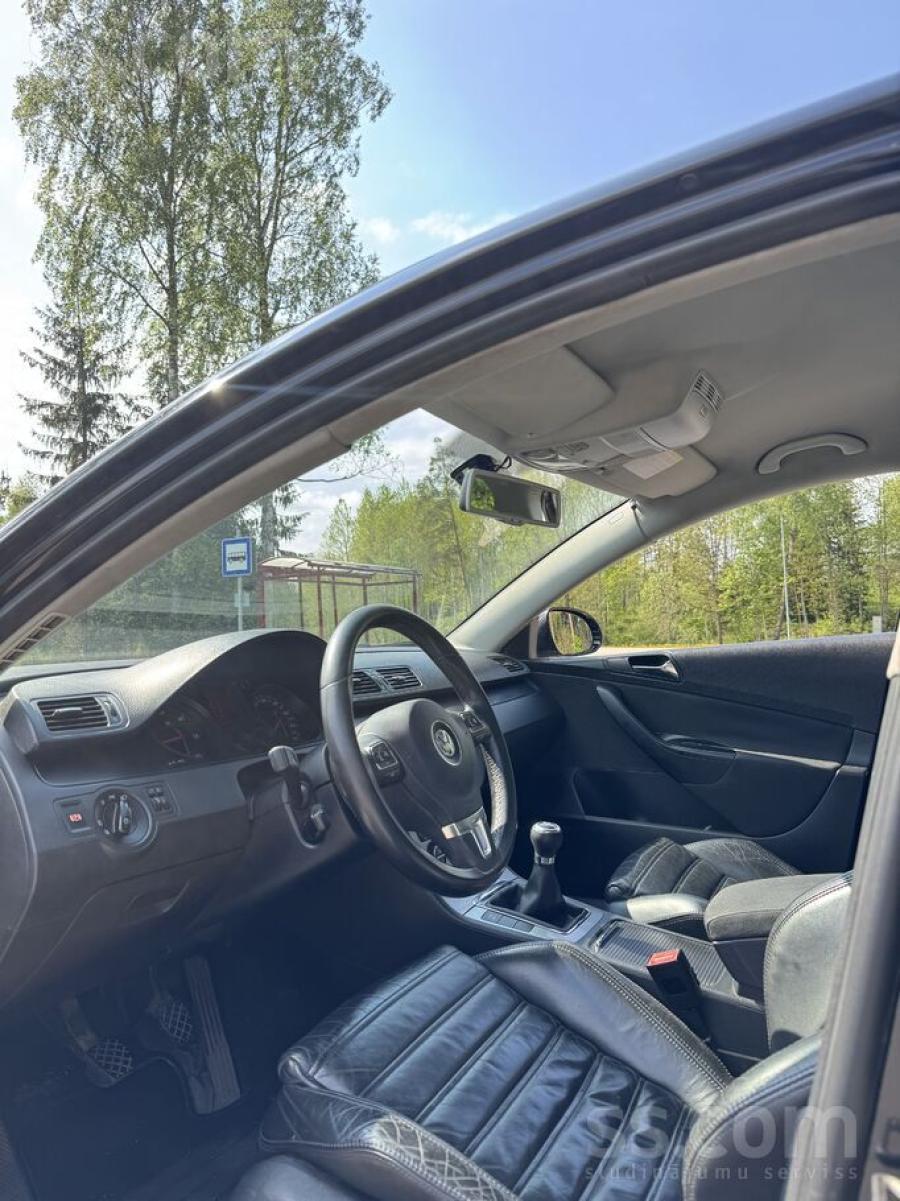 Melns Volkswagen Passat B6 2007 Rīga, ar dzinēja tilpumu 1.90 L un nobraukumu 389 tūkst. km par 1500 €, foto 10 vietnē AUTOMOTO.COM.LV