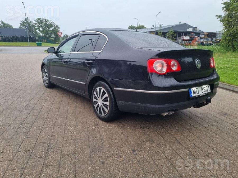 Melns Volkswagen Passat B6 2007 Dobele, ar dzinēja tilpumu 2.00 L un nobraukumu 409 tūkst. km par 1100 €, foto 1 vietnē AUTOMOTO.COM.LV