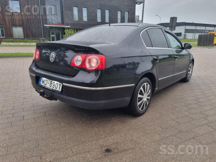 Melns Volkswagen Passat B6 2007 Dobele, ar dzinēja tilpumu 2.00 L un nobraukumu 409 tūkst. km par 1100 €, foto 3 vietnē AUTOMOTO.COM.LV