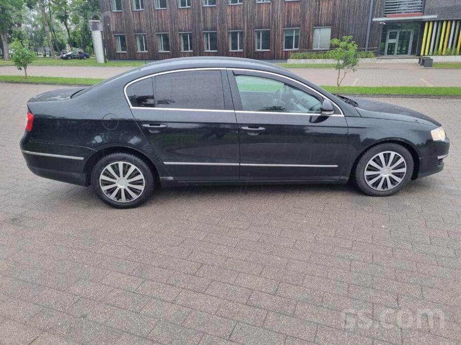 Melns Volkswagen Passat B6 2007 Dobele, ar dzinēja tilpumu 2.00 L un nobraukumu 409 tūkst. km par 1100 €, foto 4 vietnē AUTOMOTO.COM.LV