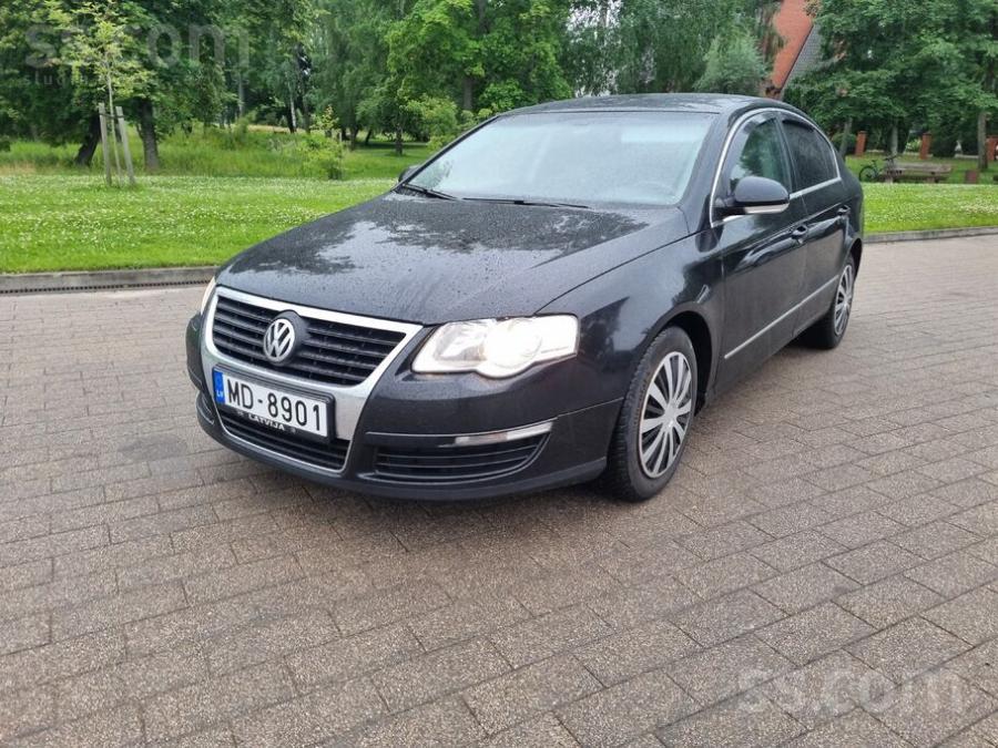 Melns Volkswagen Passat B6 2007 Dobele, ar dzinēja tilpumu 2.00 L un nobraukumu 409 tūkst. km par 1100 €, foto 6 vietnē AUTOMOTO.COM.LV