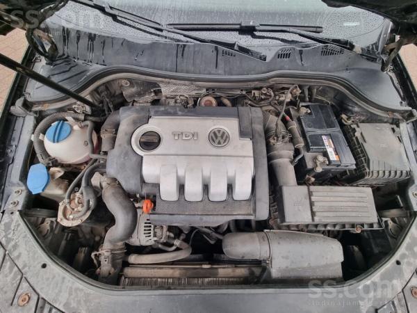 Black Volkswagen Passat B6 2007 in Dobele, with an engine capacity of 2.00 L and mileage of 409 thousand km for 1100 €, photo 9 on AUTOMOTO.COM.LV