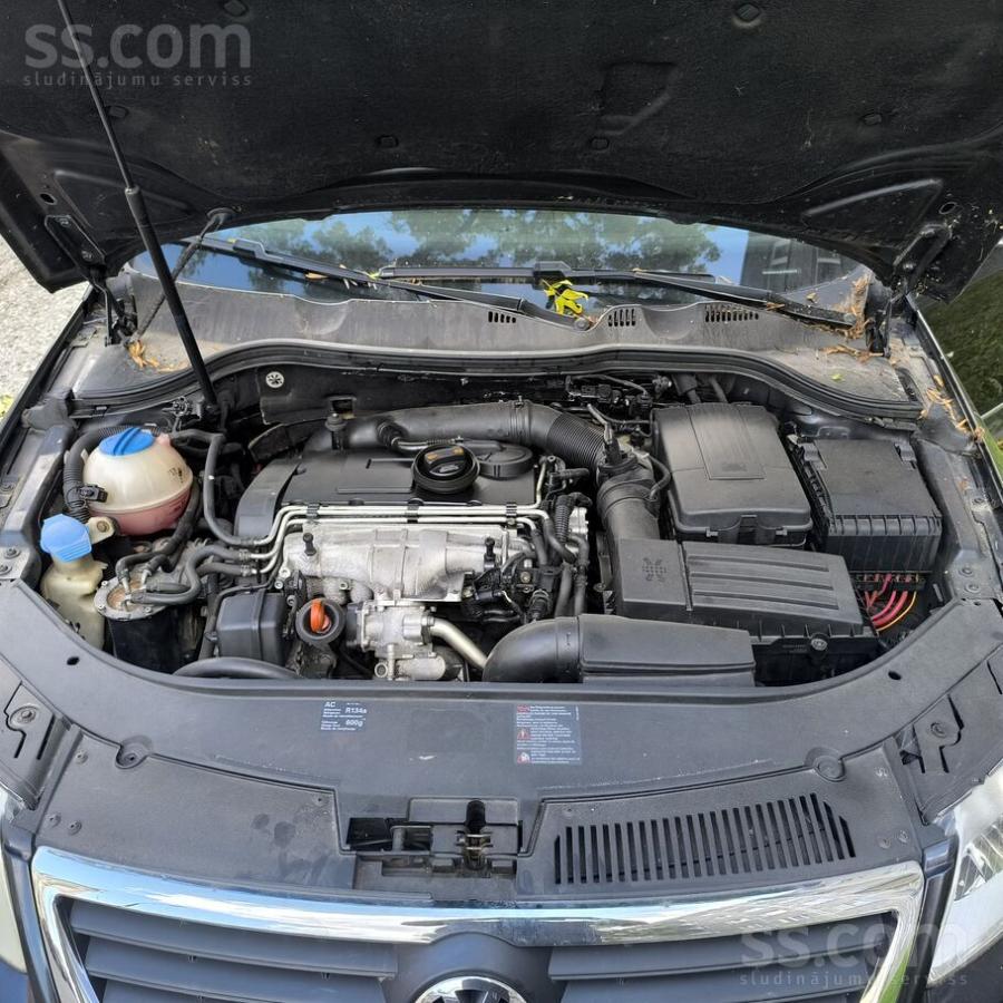 Melns Volkswagen Passat B6 2007 Daugavpils, ar dzinēja tilpumu 2.00 L un nobraukumu 260 tūkst. km par 700 €, foto 5 vietnē AUTOMOTO.COM.LV