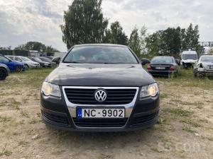 Black Volkswagen Passat B6 2008 in Riga, with an engine capacity of 1.90 L and mileage of 565 thousand km for 600 €, photo  on AUTOMOTO.COM.LV