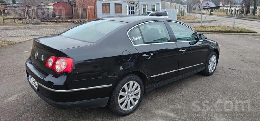 Melns Volkswagen Passat B6 2009 Liepāja, ar dzinēja tilpumu 1.40 L un nobraukumu 256 tūkst. km par 3000 €, foto 3 vietnē AUTOMOTO.COM.LV