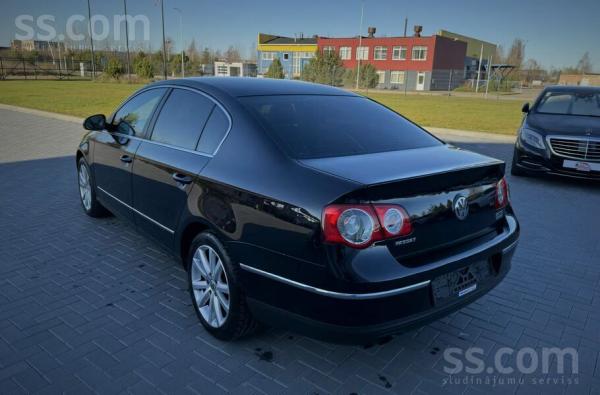 Melns Volkswagen Passat B6 2009 Telšiai, ar dzinēja tilpumu 2.00 L un nobraukumu 251 tūkst. km par 4199 €, foto 4 vietnē AUTOMOTO.COM.LV