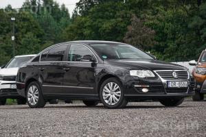 Black Volkswagen Passat B6 2009 in Riga, with an engine capacity of 1.80 L and mileage of 198 thousand km for 4590 €, photo 3 on AUTOMOTO.COM.LV