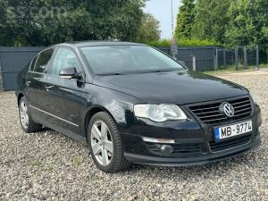 Black Volkswagen Passat B6 2010 in Riga, with an engine capacity of 2.00 L and mileage of 348 thousand km for 2450 €, photo  on AUTOMOTO.COM.LV