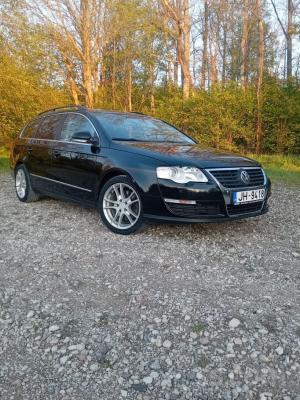 Black Volkswagen Passat B6 2005 in Tukums, with an engine capacity of 1.90 L and mileage of 277 thousand km for 1900 €, photo 5 on AUTOMOTO.COM.LV