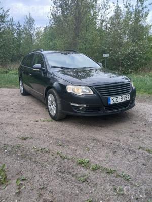 Black Volkswagen Passat B6 2005 in Riga, with an engine capacity of 2.00 L and mileage of 477 thousand km for 1260 €, photo  on AUTOMOTO.COM.LV