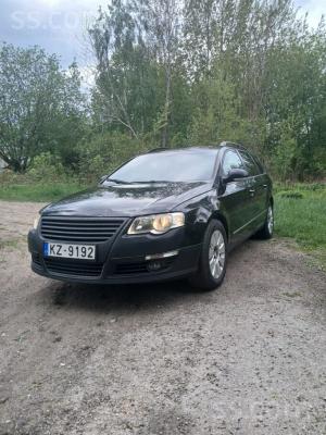 Черный Фольксваген Пассат Б6 2005 в Рига, объемом двигателя 2.00 л и пробегом 477 тыс. км за 1260 €, фото 3 на AUTOMOTO.COM.LV