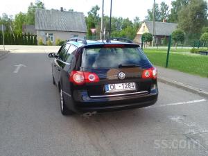 Черный Фольксваген Пассат Б6 2005 в Резекне, объемом двигателя 2.00 л и пробегом 262 тыс. км за 2550 €, фото 7 на AUTOMOTO.COM.LV