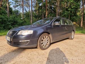 Melns Volkswagen Passat B6 2006 Ogre, ar dzinēja tilpumu 2.00 L un nobraukumu 481 tūkst. km par 390 €, foto 1 vietnē AUTOMOTO.COM.LV