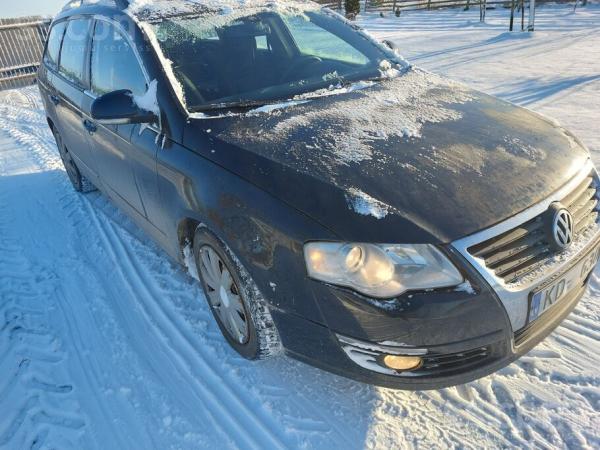 Melns Volkswagen Passat B6 2006 Dobele, ar dzinēja tilpumu 2.00 L un nobraukumu 323 tūkst. km par 695 €, foto 3 vietnē AUTOMOTO.COM.LV