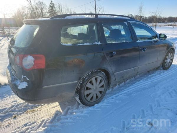 Melns Volkswagen Passat B6 2006 Dobele, ar dzinēja tilpumu 2.00 L un nobraukumu 323 tūkst. km par 695 €, foto 4 vietnē AUTOMOTO.COM.LV