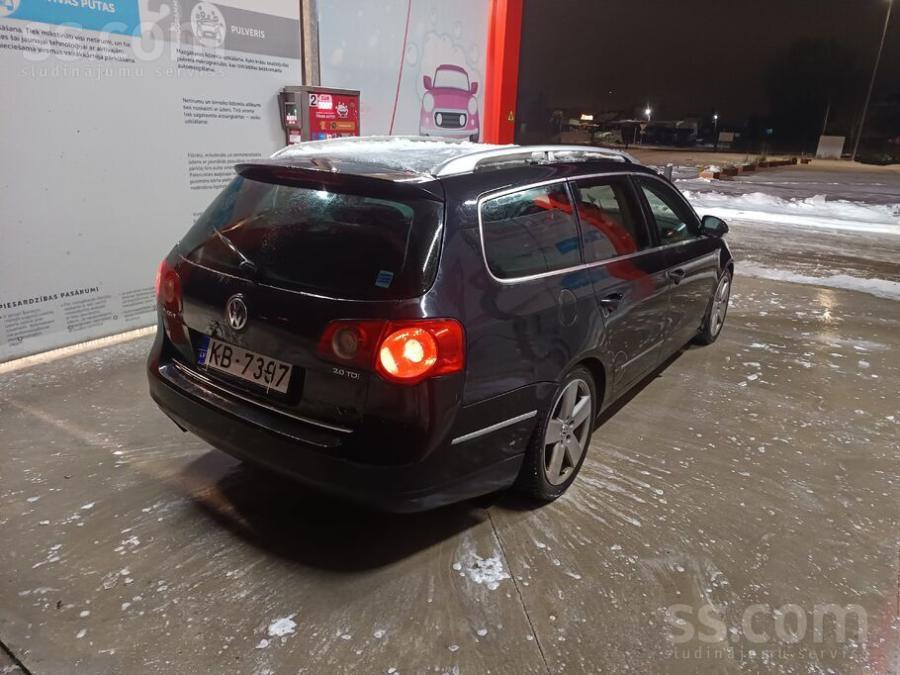Melns Volkswagen Passat B6 2006 Rīga, ar dzinēja tilpumu 2.00 L un nobraukumu 325 tūkst. km par 500 €, foto 3 vietnē AUTOMOTO.COM.LV