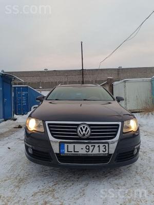 Black Volkswagen Passat B6 2006 in Riga, with an engine capacity of 1.90 L and mileage of 272 thousand km for 2700 €, photo 5 on AUTOMOTO.COM.LV