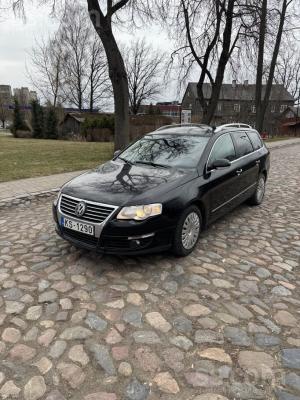 Melns Volkswagen Passat B6 2006 Jelgava, ar dzinēja tilpumu 1.90 L un nobraukumu 0 tūkst. km par 1990 €, foto  vietnē AUTOMOTO.COM.LV