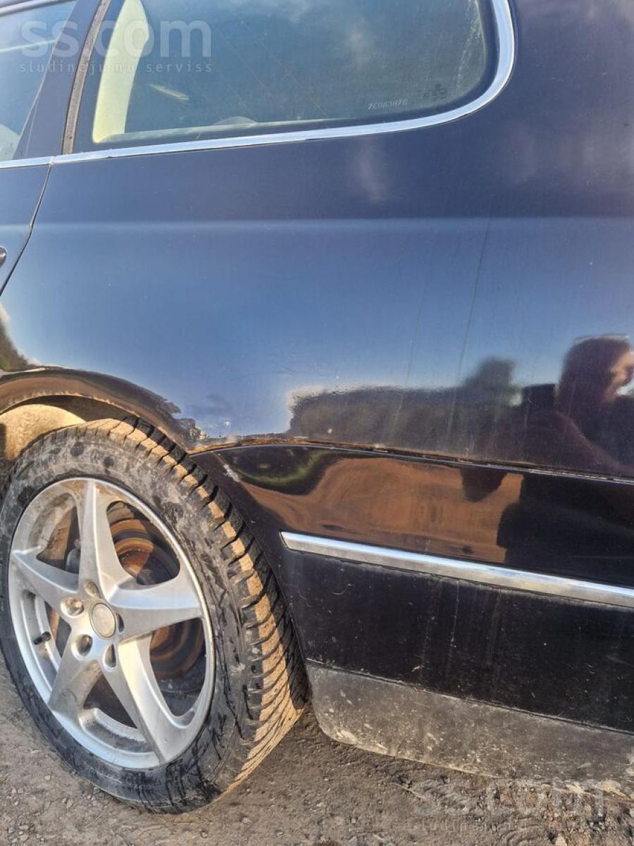 Melns Volkswagen Passat B6 2006 Jelgava, ar dzinēja tilpumu 1.90 L un nobraukumu 0 tūkst. km par 1000 €, foto 6 vietnē AUTOMOTO.COM.LV