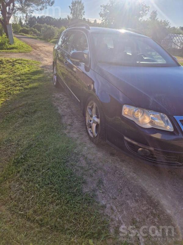 Melns Volkswagen Passat B6 2006 Jelgava, ar dzinēja tilpumu 1.90 L un nobraukumu 0 tūkst. km par 1000 €, foto 7 vietnē AUTOMOTO.COM.LV