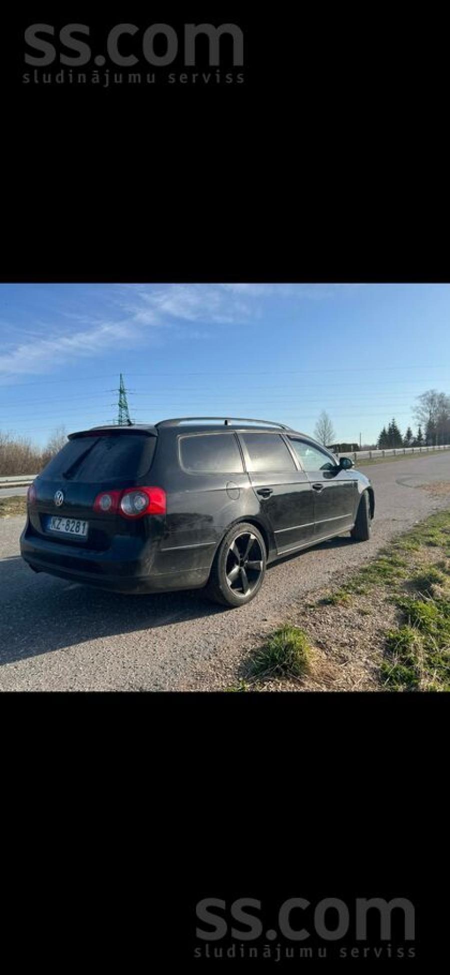 Melns Volkswagen Passat B6 2006 Rīga, ar dzinēja tilpumu 2.00 L un nobraukumu 304 tūkst. km par 2380 €, foto 3 vietnē AUTOMOTO.COM.LV
