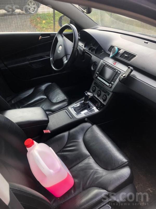 Black Volkswagen Passat B6 2006 in Jelgava, with an engine capacity of 2.00 L and mileage of 207 thousand km for 500 €, photo 4 on AUTOMOTO.COM.LV