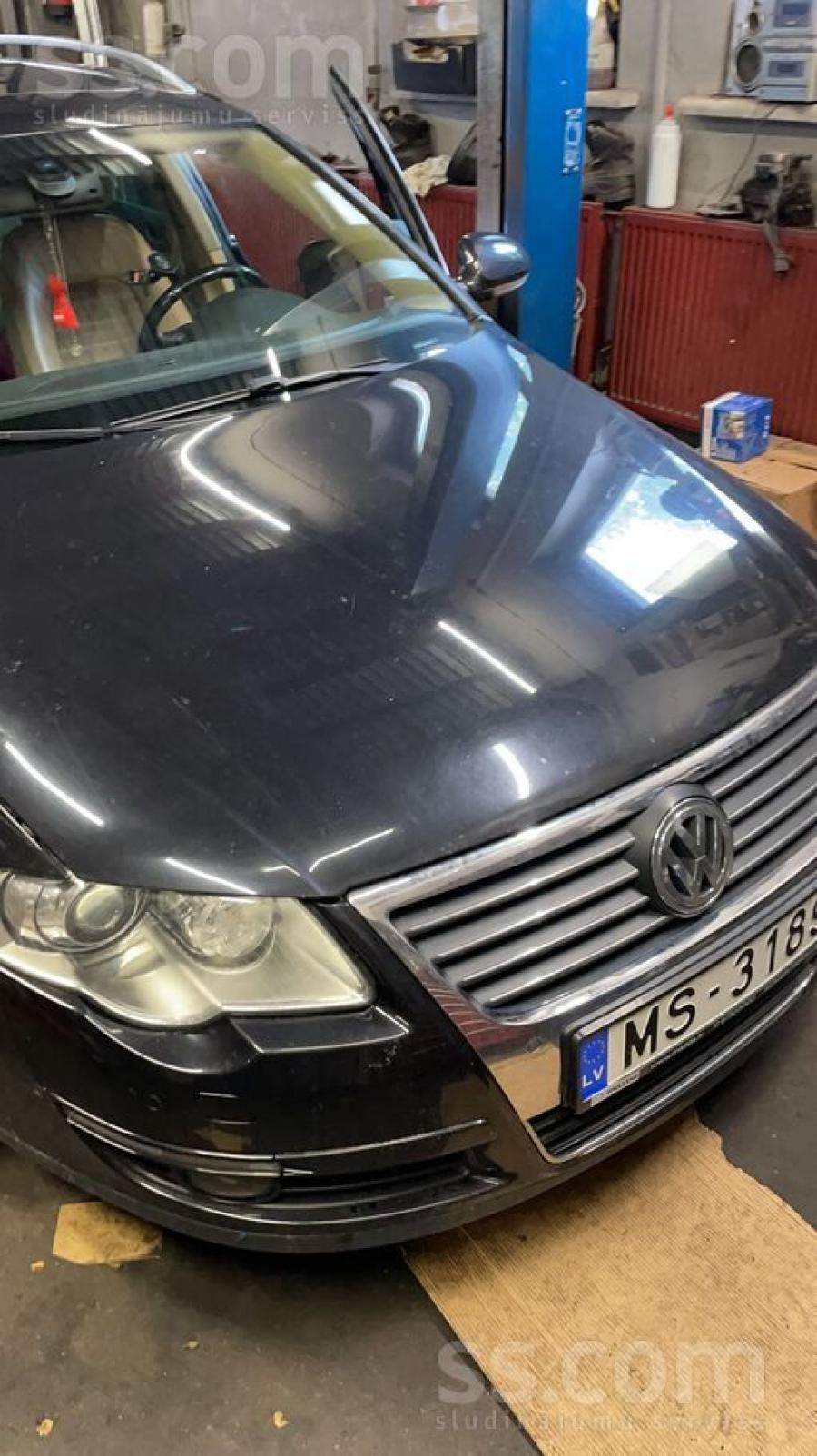 Melns Volkswagen Passat B6 2006 Rīga, ar dzinēja tilpumu 2.00 L un nobraukumu 306 tūkst. km par 650 €, foto 3 vietnē AUTOMOTO.COM.LV