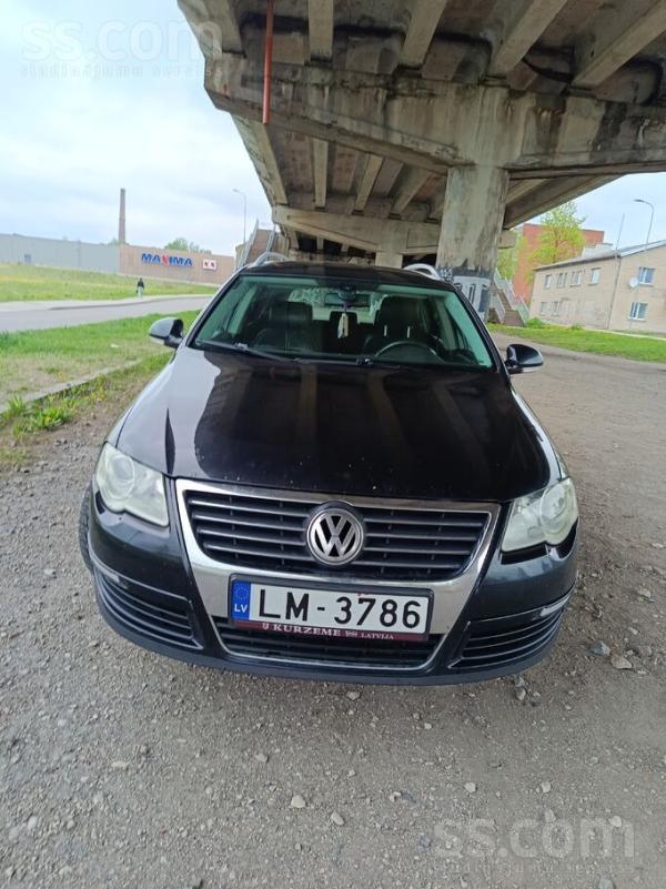 Melns Volkswagen Passat B6 2006 Rēzekne, ar dzinēja tilpumu 2.00 L un nobraukumu 403 tūkst. km par 820 €, foto 2 vietnē AUTOMOTO.COM.LV