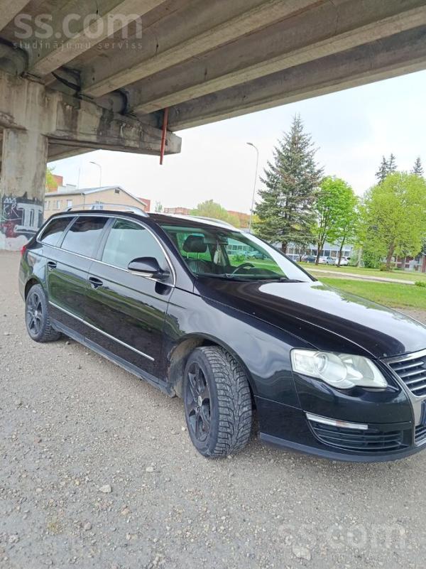 Melns Volkswagen Passat B6 2006 Rēzekne, ar dzinēja tilpumu 2.00 L un nobraukumu 403 tūkst. km par 820 €, foto 3 vietnē AUTOMOTO.COM.LV