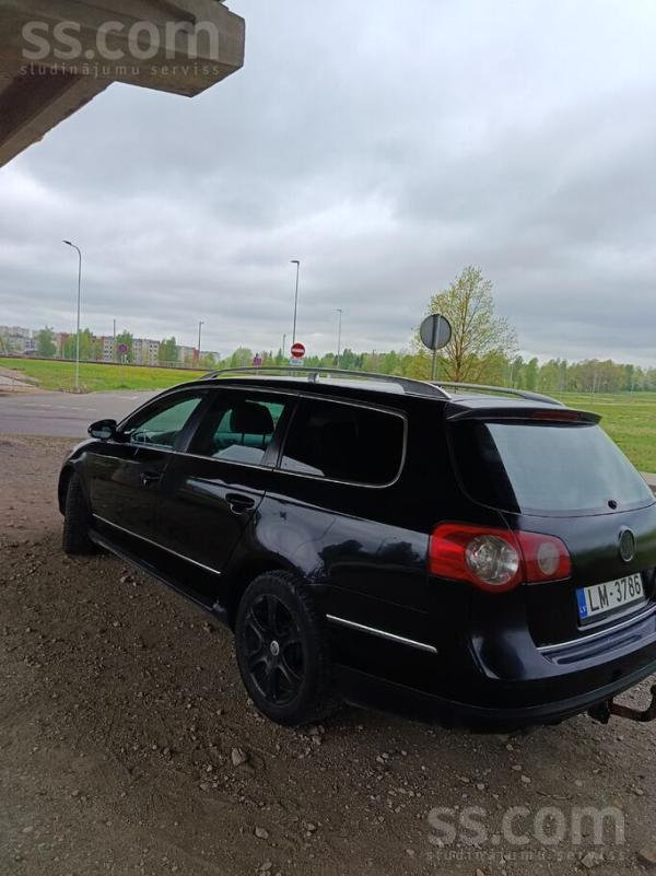 Melns Volkswagen Passat B6 2006 Rēzekne, ar dzinēja tilpumu 2.00 L un nobraukumu 403 tūkst. km par 820 €, foto 5 vietnē AUTOMOTO.COM.LV