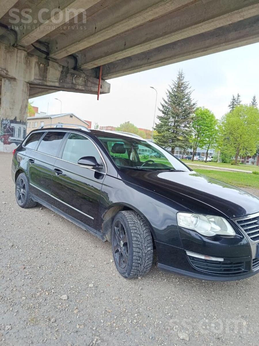 Melns Volkswagen Passat B6 2006 Rēzekne, ar dzinēja tilpumu 2.00 L un nobraukumu 403 tūkst. km par 820 €, foto 4 vietnē AUTOMOTO.COM.LV