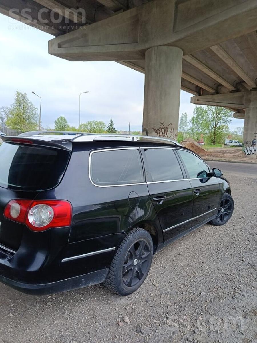 Melns Volkswagen Passat B6 2006 Rēzekne, ar dzinēja tilpumu 2.00 L un nobraukumu 403 tūkst. km par 820 €, foto 5 vietnē AUTOMOTO.COM.LV