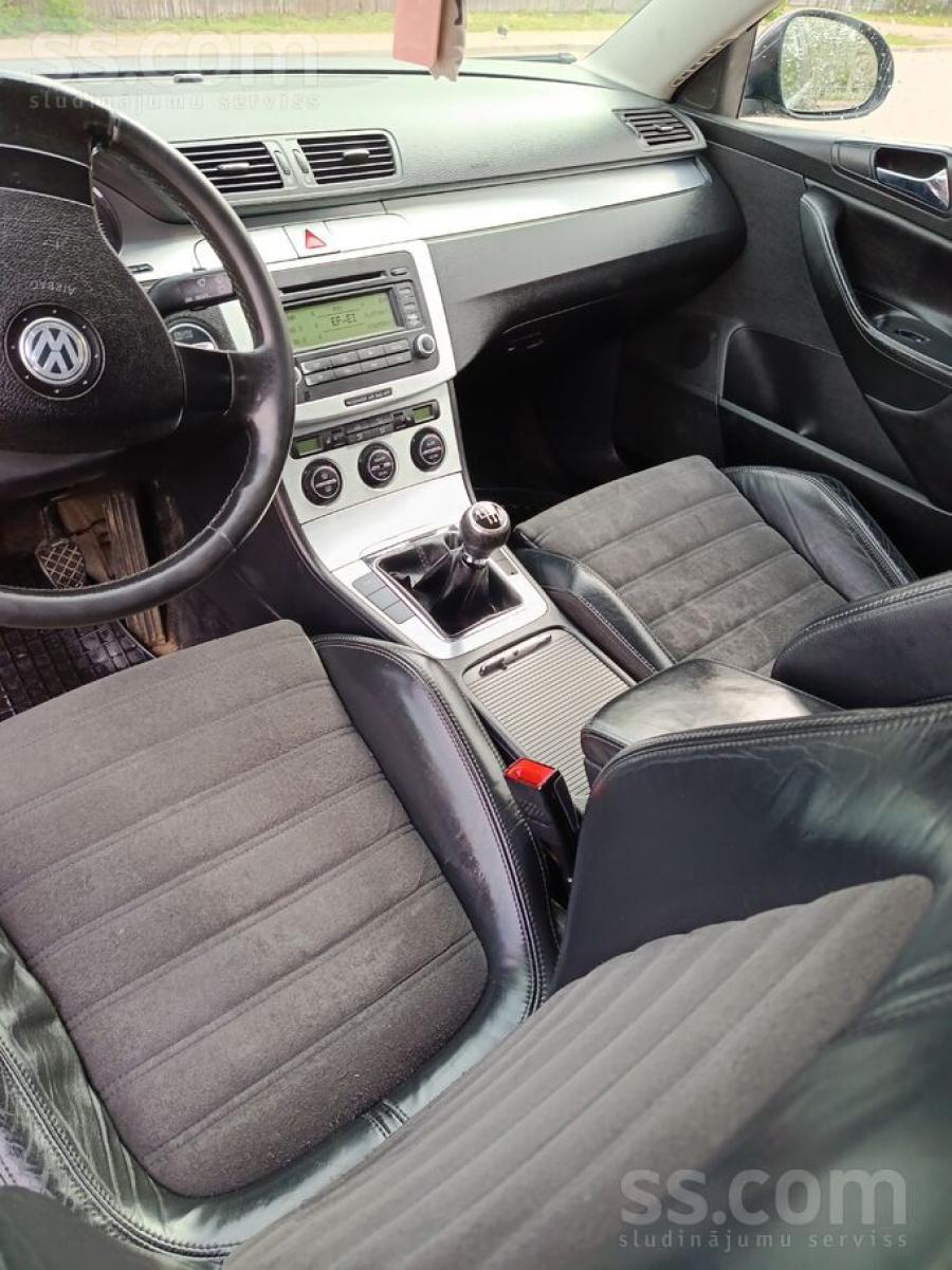 Melns Volkswagen Passat B6 2006 Rēzekne, ar dzinēja tilpumu 2.00 L un nobraukumu 403 tūkst. km par 820 €, foto 13 vietnē AUTOMOTO.COM.LV