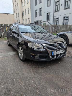 Black Volkswagen Passat B6 2006 in Riga, with an engine capacity of 2.00 L and mileage of 276 thousand km for 1700 €, photo  on AUTOMOTO.COM.LV