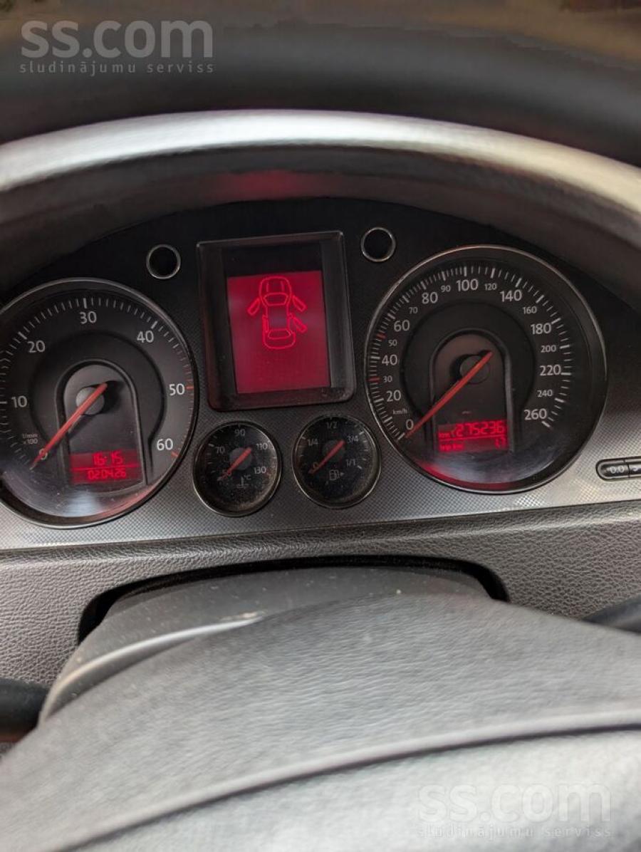 Melns Volkswagen Passat B6 2006 Rīga, ar dzinēja tilpumu 2.00 L un nobraukumu 276 tūkst. km par 1700 €, foto 6 vietnē AUTOMOTO.COM.LV