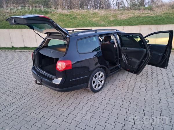 Black Volkswagen Passat B6 2006 in Liepaja, with an engine capacity of 2.20 L and mileage of 254 thousand km for 2500 €, photo 9 on AUTOMOTO.COM.LV