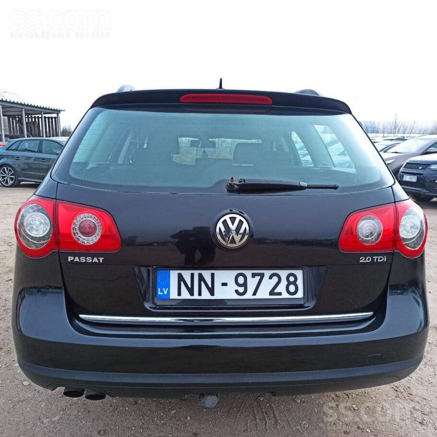 Melns Volkswagen Passat B6 2006 Daugavpils, ar dzinēja tilpumu 2.00 L un nobraukumu 0 tūkst. km par 2200 €, foto 7 vietnē AUTOMOTO.COM.LV