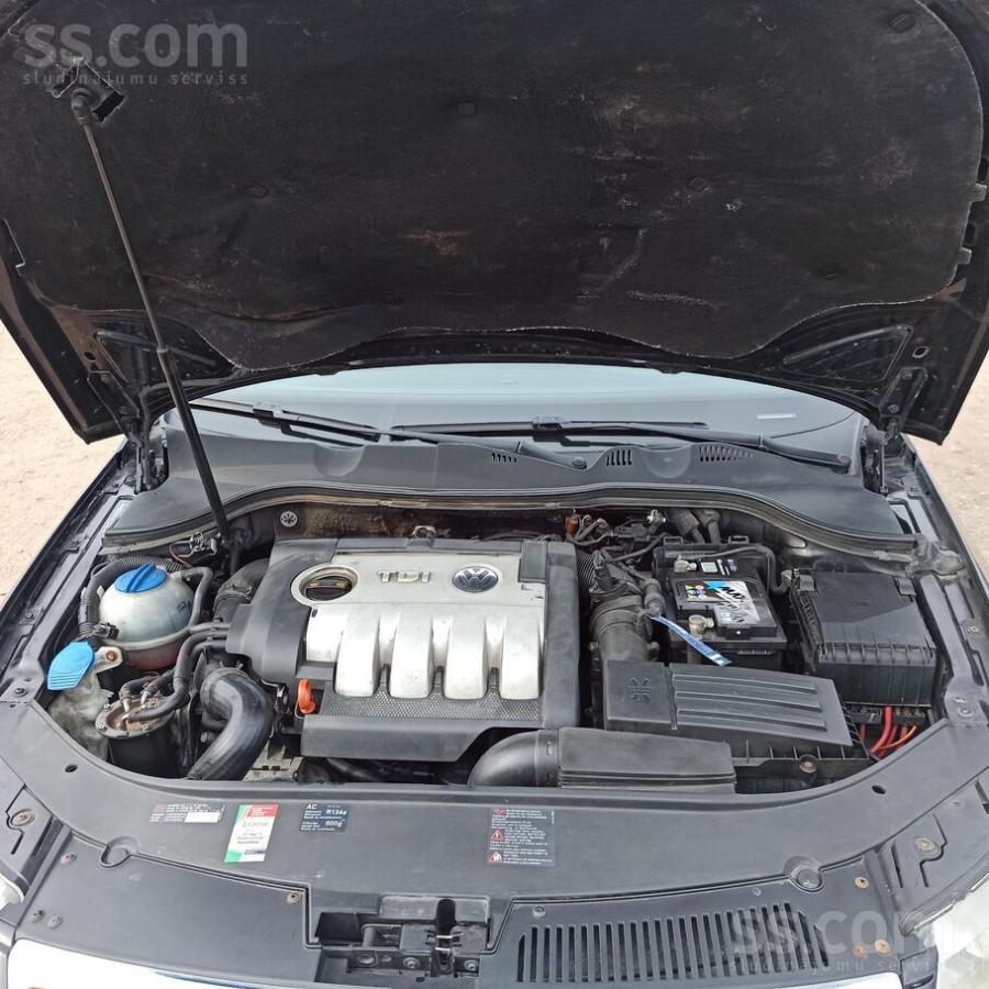 Melns Volkswagen Passat B6 2006 Daugavpils, ar dzinēja tilpumu 2.00 L un nobraukumu 0 tūkst. km par 2200 €, foto 12 vietnē AUTOMOTO.COM.LV
