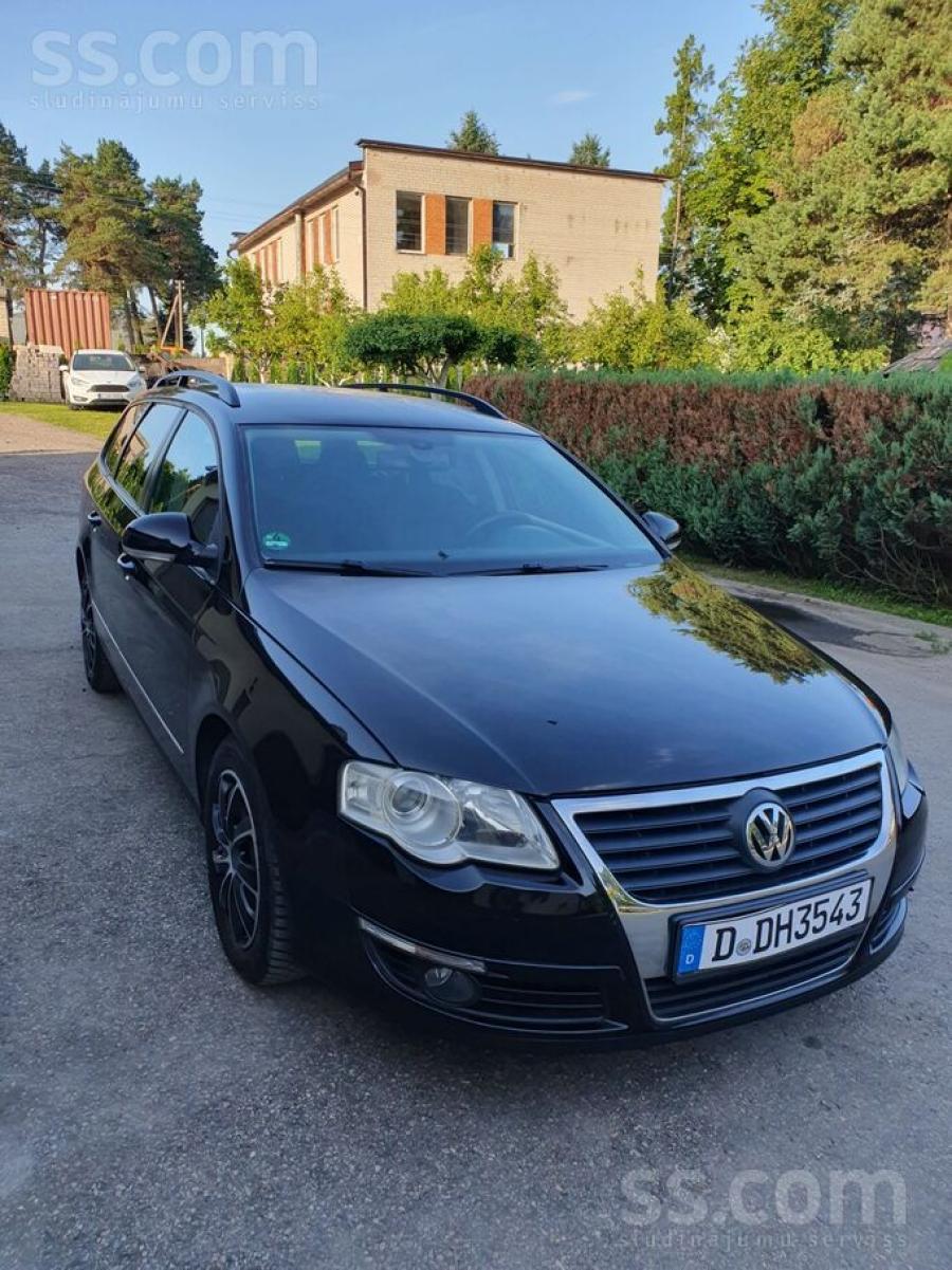 Melns Volkswagen Passat B6 2006 Ludza, ar dzinēja tilpumu 2.00 L un nobraukumu 293 tūkst. km par 2950 €, foto 3 vietnē AUTOMOTO.COM.LV