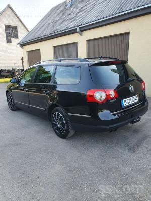Melns Volkswagen Passat B6 2006 Ludza, ar dzinēja tilpumu 2.00 L un nobraukumu 293 tūkst. km par 2950 €, foto 4 vietnē AUTOMOTO.COM.LV