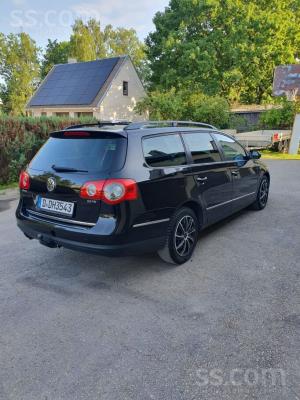 Melns Volkswagen Passat B6 2006 Ludza, ar dzinēja tilpumu 2.00 L un nobraukumu 293 tūkst. km par 2950 €, foto 5 vietnē AUTOMOTO.COM.LV