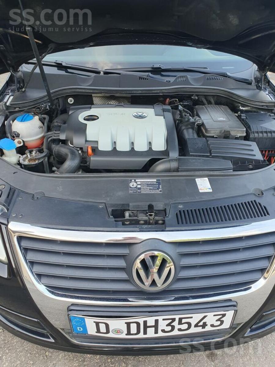 Melns Volkswagen Passat B6 2006 Ludza, ar dzinēja tilpumu 2.00 L un nobraukumu 293 tūkst. km par 2950 €, foto 9 vietnē AUTOMOTO.COM.LV