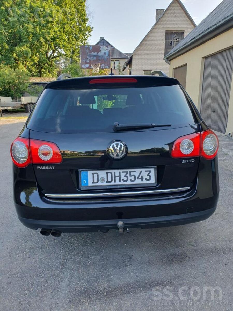 Melns Volkswagen Passat B6 2006 Ludza, ar dzinēja tilpumu 2.00 L un nobraukumu 293 tūkst. km par 2950 €, foto 10 vietnē AUTOMOTO.COM.LV