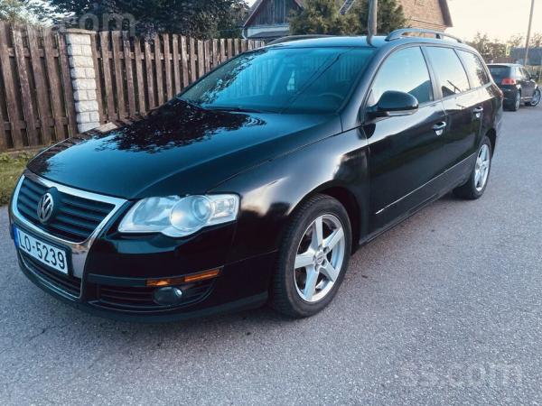 Melns Volkswagen Passat B6 2006 Daugavpils, ar dzinēja tilpumu 2.00 L un nobraukumu 324 tūkst. km par 1500 €, foto 3 vietnē AUTOMOTO.COM.LV