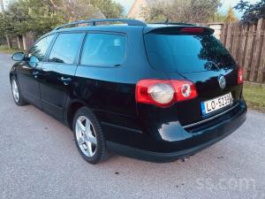 Black Volkswagen Passat B6 2006 in Daugavpils, with an engine capacity of 2.00 L and mileage of 324 thousand km for 1500 €, photo 5 on AUTOMOTO.COM.LV