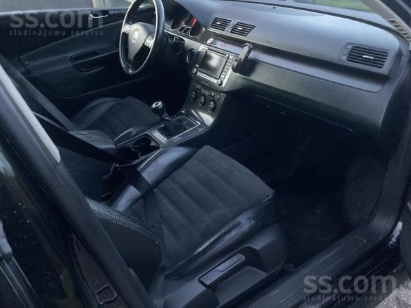 Melns Volkswagen Passat B6 2006 Daugavpils, ar dzinēja tilpumu 2.00 L un nobraukumu 324 tūkst. km par 1500 €, foto 5 vietnē AUTOMOTO.COM.LV