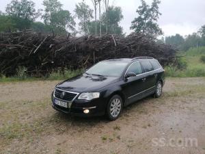 Black Volkswagen Passat B6 2006 in Bauska, with an engine capacity of 2.00 L and mileage of 207 thousand km for 1555 €, photo  on AUTOMOTO.COM.LV